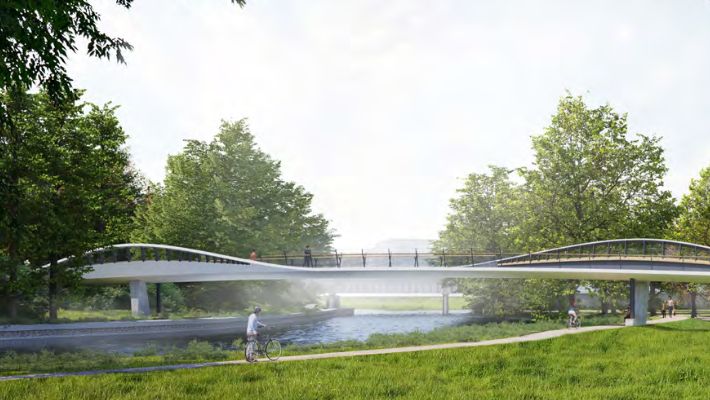 Oxford: New £10m river bridge approved for second time - BBC News