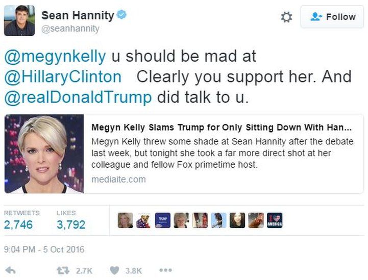 Us Election 2016 Daily Briefing Fox News Stars In Feud Over Trump