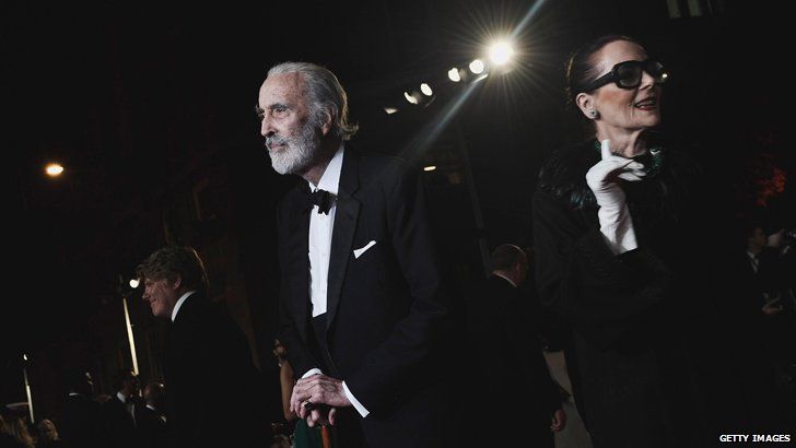 In Pictures: Sir Christopher Lee's career in film - BBC News
