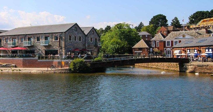 Exeter funding bid to replace quay bridge rejected - BBC News