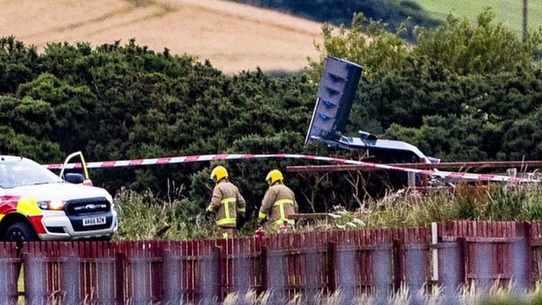 Newtownards air crash: Philip Murdock and Caroline Mawhinney killed ...
