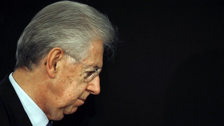 Vatican paper backs Mario Monti's Italy leadership bid - BBC News