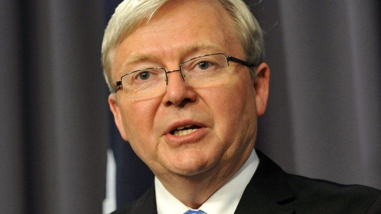 Australian PM Kevin Rudd calls election for 7 September - BBC News