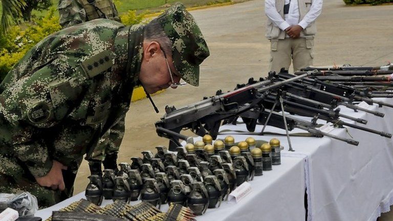 'Export ban' for arms maker SIG Sauer over Colombia guns - BBC News