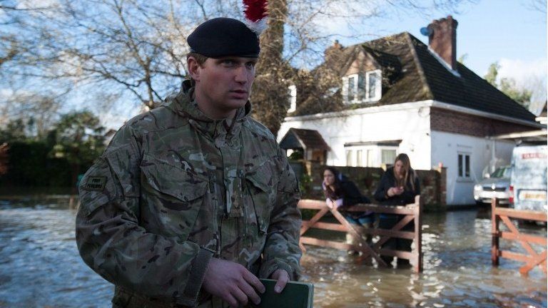 Flood risk cut for 6,500 homes, says Natural Resources Wales - BBC News