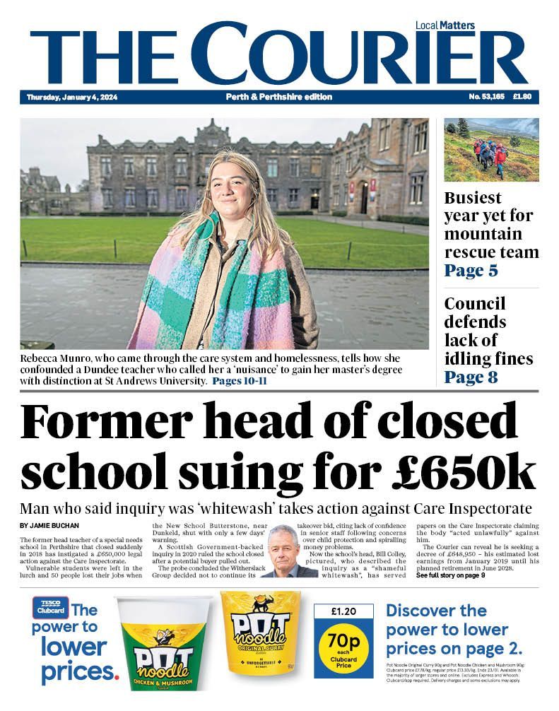 Scotland's papers: Attack on Raith fan and 'Luke the Nuke' defeat - BBC ...