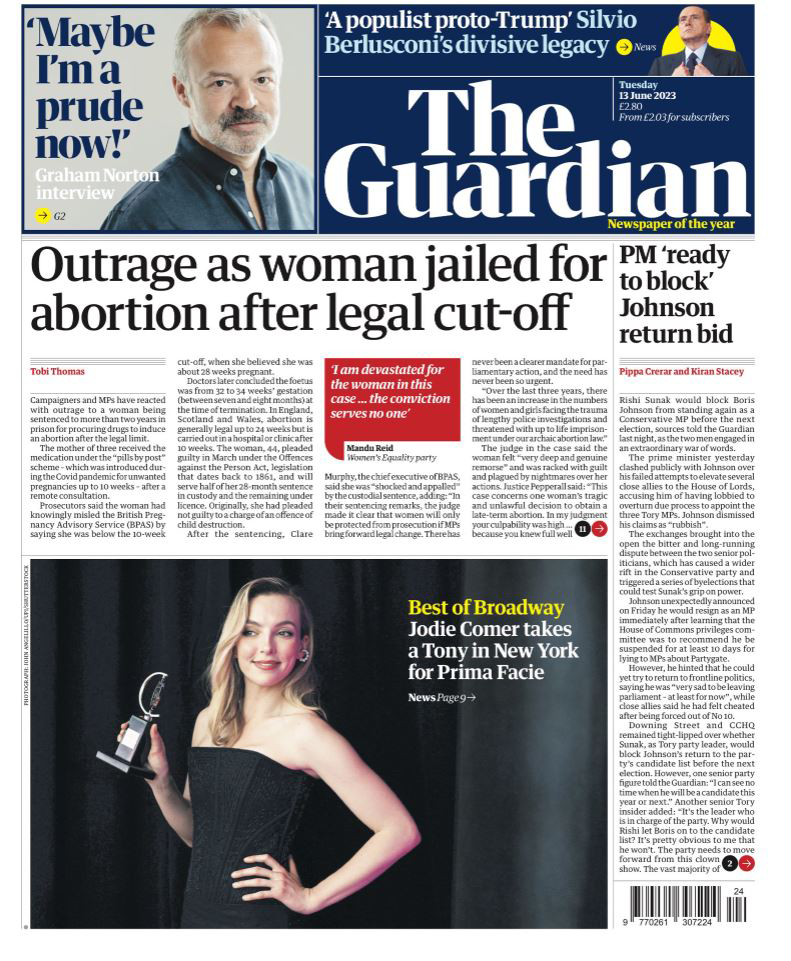 'Boris and Rishi at war' and 'Partygate report due' - BBC News