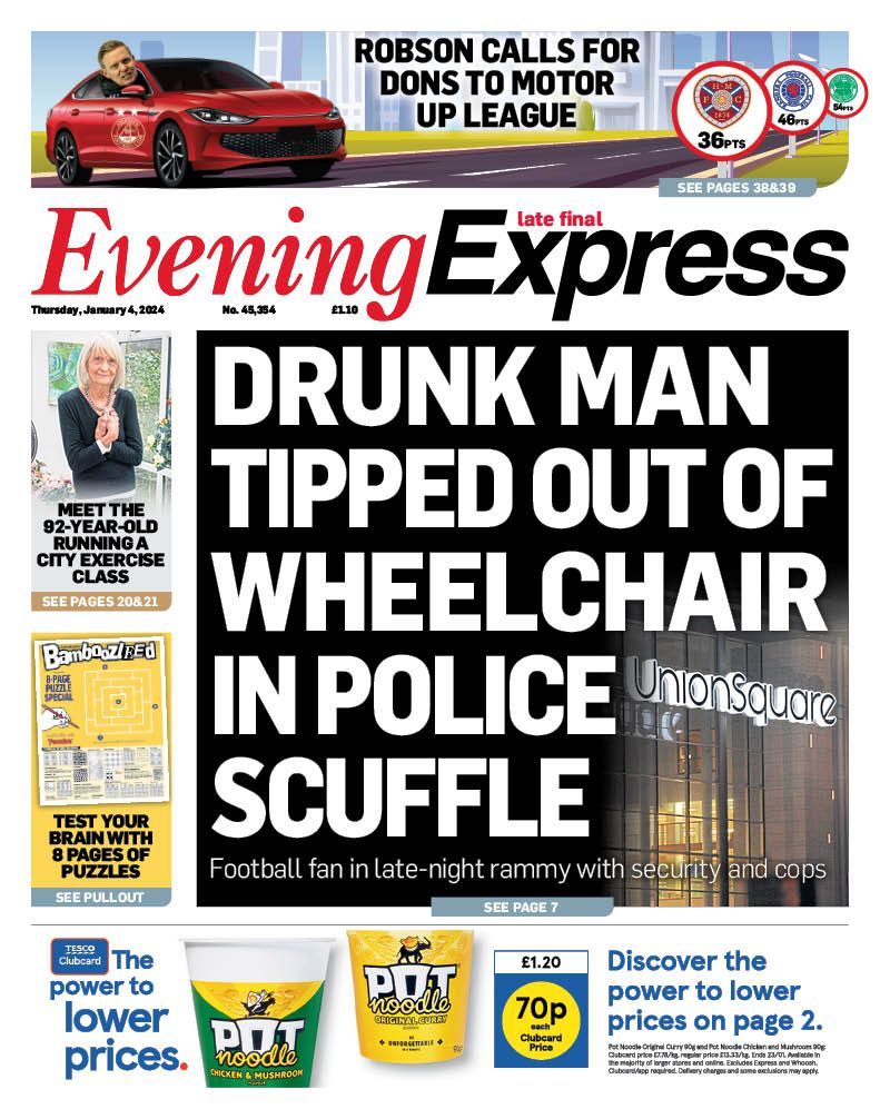 Scotland's papers: Attack on Raith fan and 'Luke the Nuke' defeat - BBC ...