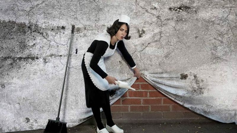 Las obras de Banksy en carne y hueso - BBC News Mundo