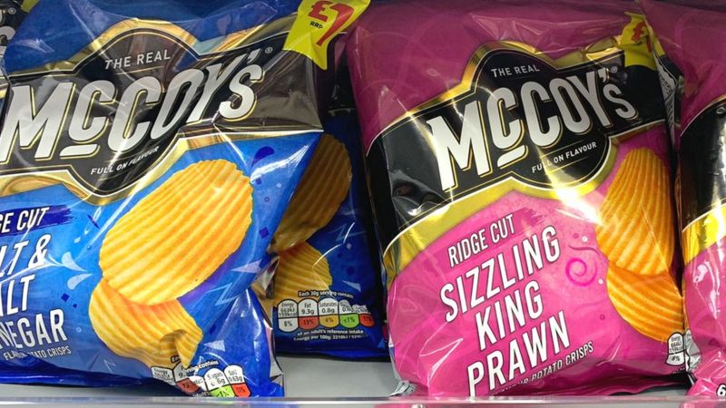 KP Snacks hack prompts crisp and nut supplies warning - BBC News