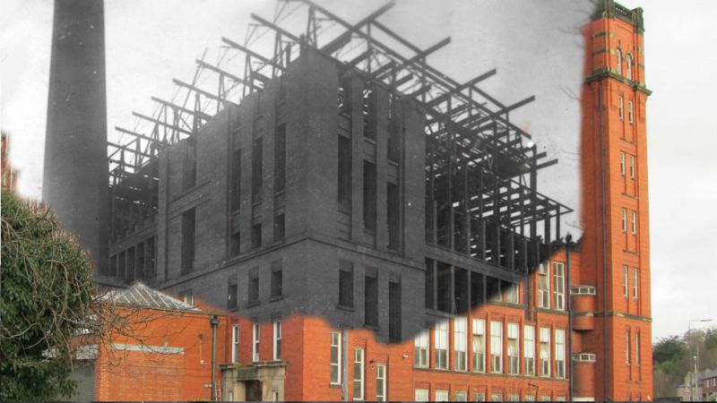 Industrial England: Pictures of our past and present - BBC News