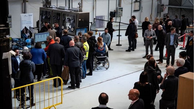 Inside the 'town' behind Sellafield's security fence - BBC News