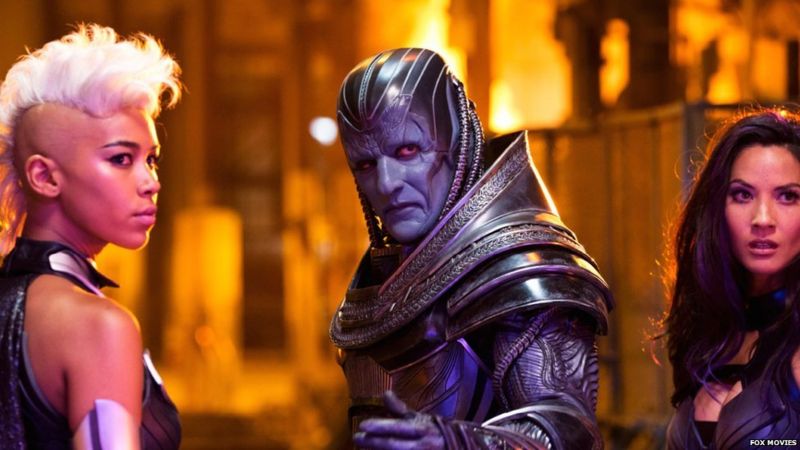 'Choking' X-Men: Apocalypse poster is criticised by actress Rose ...