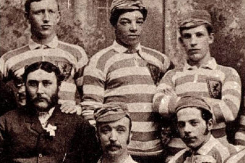 The black Scotland captain whose team trounced England - BBC News