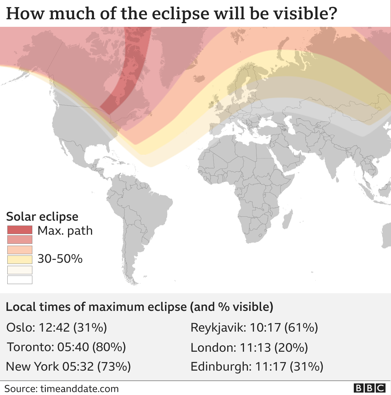 Solar eclipse 2021: ‘Ring of fire’ to sweep across the Earth - BBC News