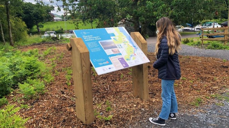 Lake District's West Windermere Way officially opened - BBC News
