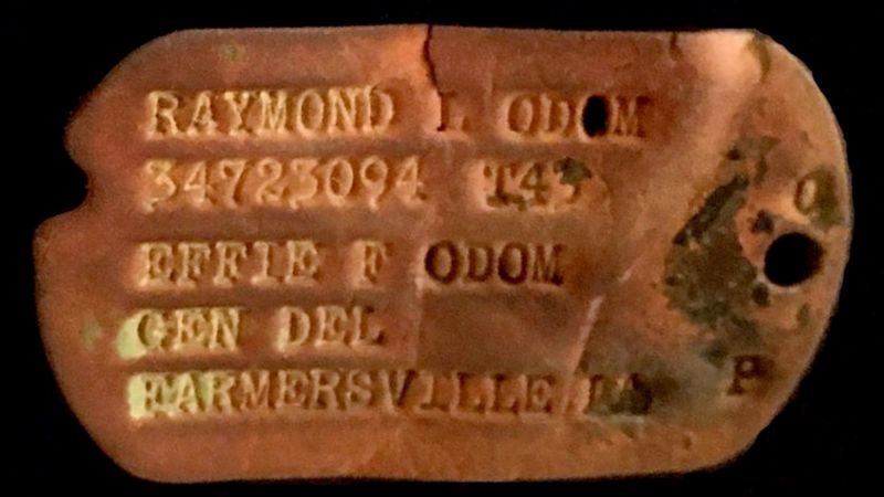 US veteran reunited with World War Two dog tag - BBC News