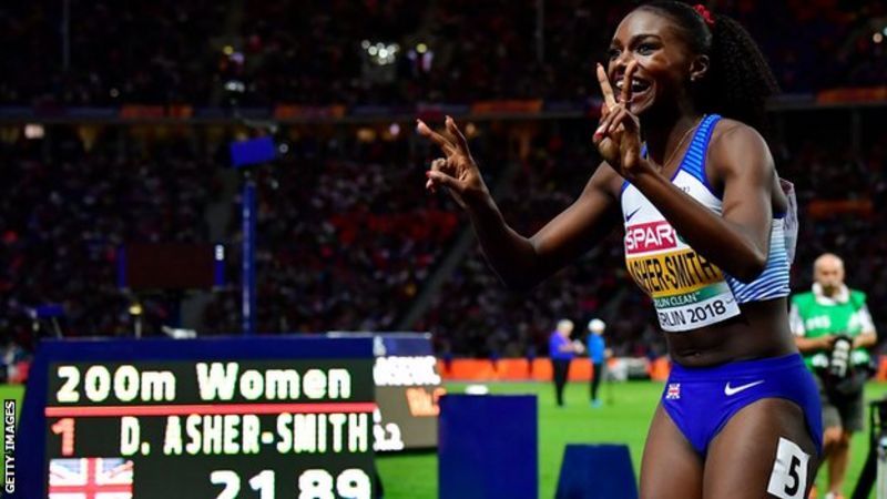 European Championships 2018: Dina Asher-Smith achieves sprint double ...