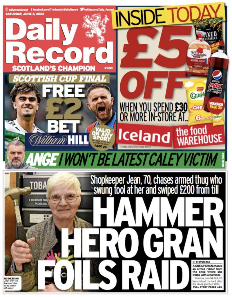 Scotland's papers: FM's racist abuse and a 'parting gift' for Celtic ...