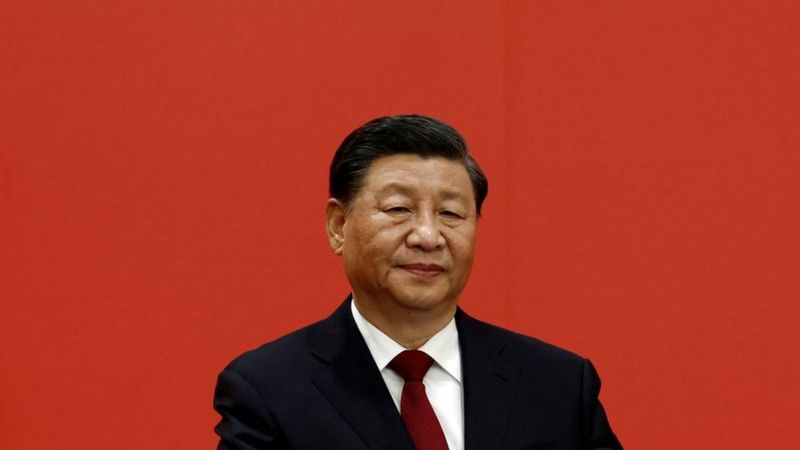 Xi Jinping begins historic third term as China's president - BBC News