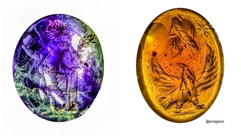 Carlisle Roman baths: Gems recovered from drains - BBC News