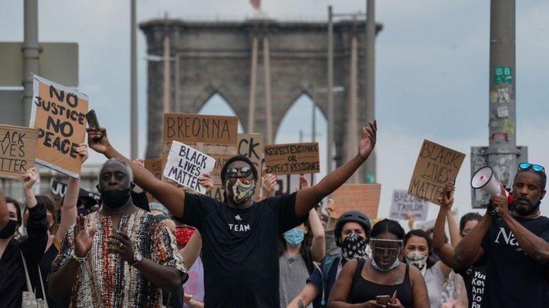 Protestas por George Floyd | "Me han preguntado cuando estoy trotando ...