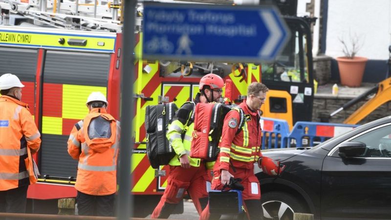 Swansea: Man dies after gas explosion in Morriston - BBC News