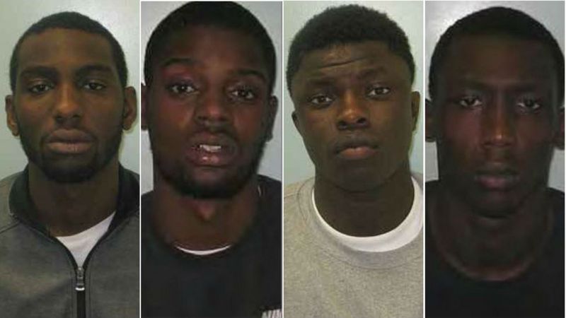 Marcel Addai: Four jailed over gang stabbing murder - BBC News