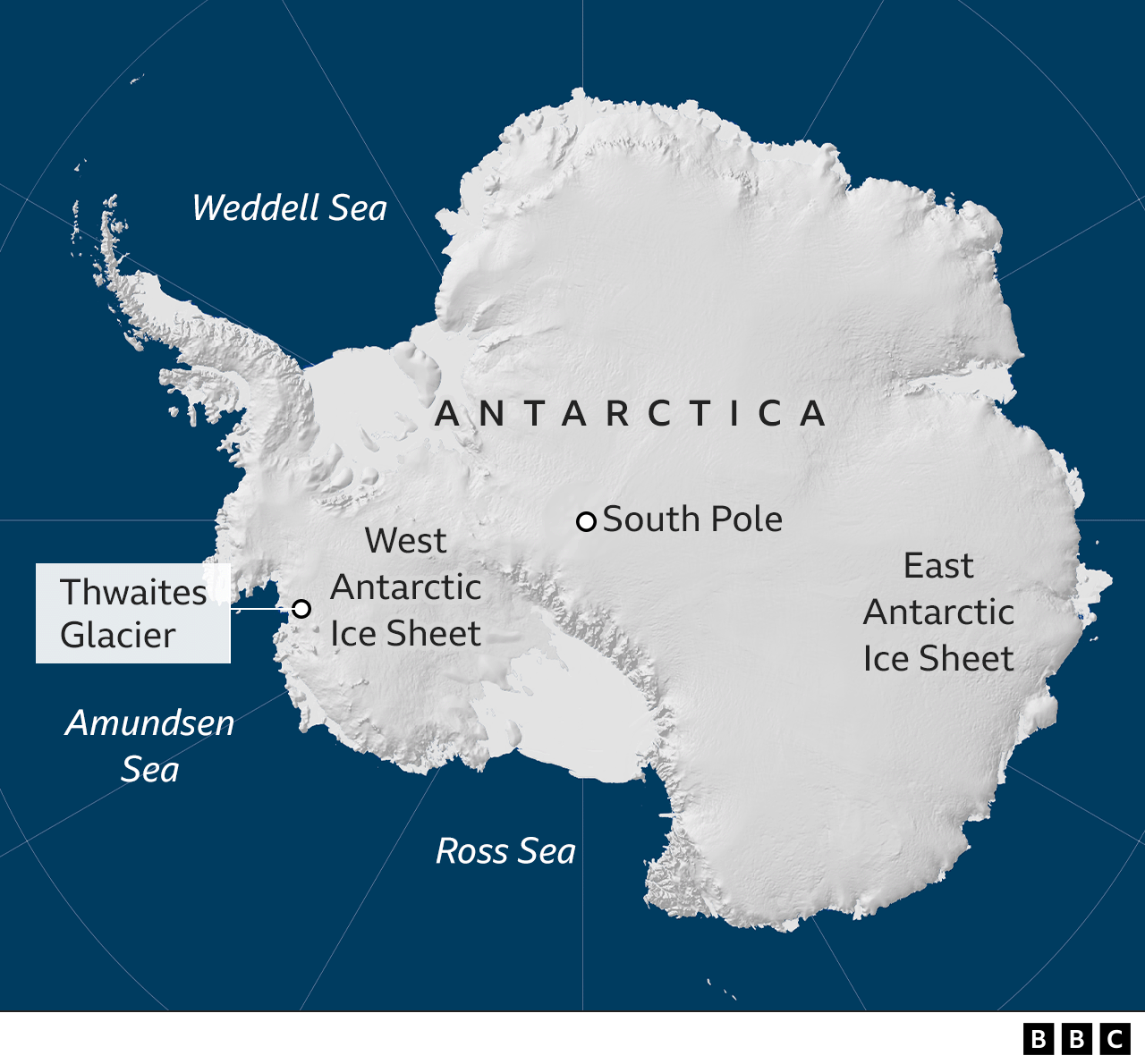 Sea-level rise: West Antarctic ice shelf melt 'unavoidable' - BBC News