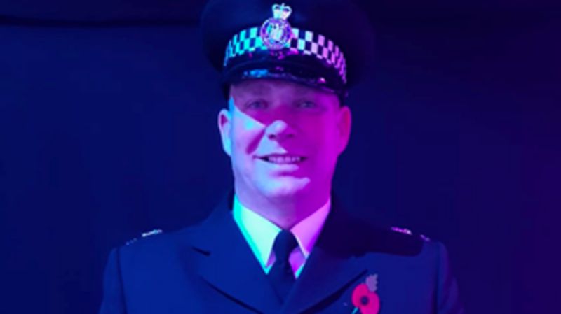 Suffolk police officer's life changed after he saved man - BBC News