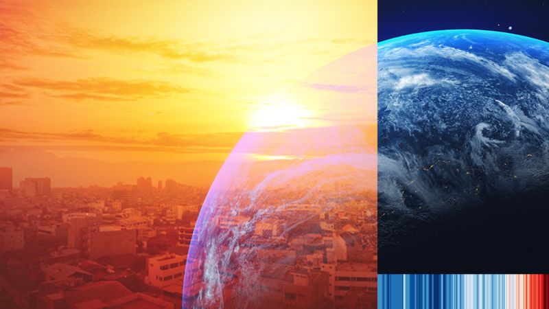 Climate change: World now sees twice as many days over 50C - BBC News