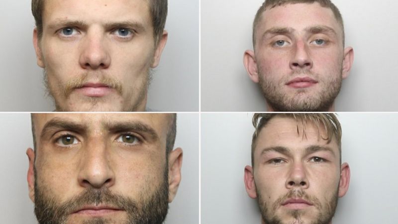 Byron Griffin: Four men jailed over stabbing murder - BBC News