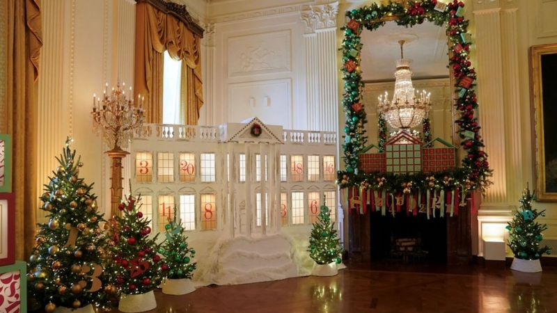 Christmas has arrived at The White House - BBC Newsround