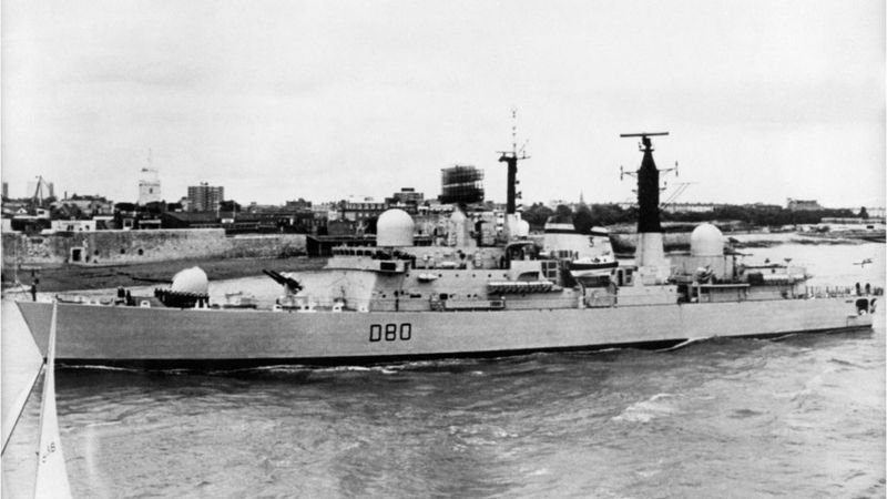 Falklands War: HMS Sheffield - a survivor's story - BBC News