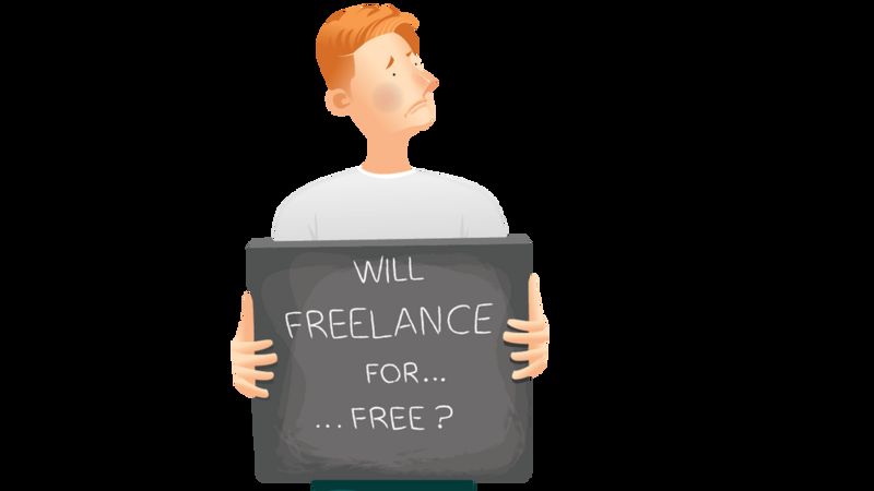The businesses demanding the 'free' from freelancers - BBC News