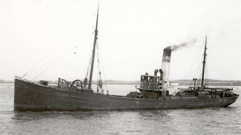 HMT Arfon: Sunken WWI mine trawler protected - BBC News