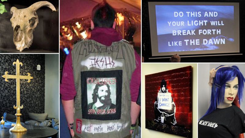 The heavy metal-loving church - BBC News