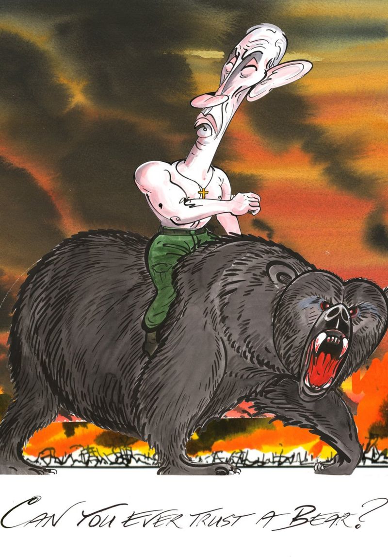 Animals and the political cartoonist - BBC News