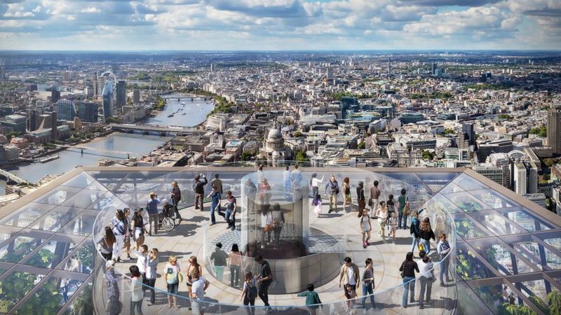 City of London: New 63-floor skyscraper given go ahead - BBC News