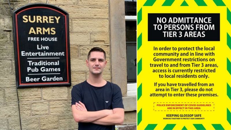 Covid: Derbyshire enters tier 2 restrictions - BBC News