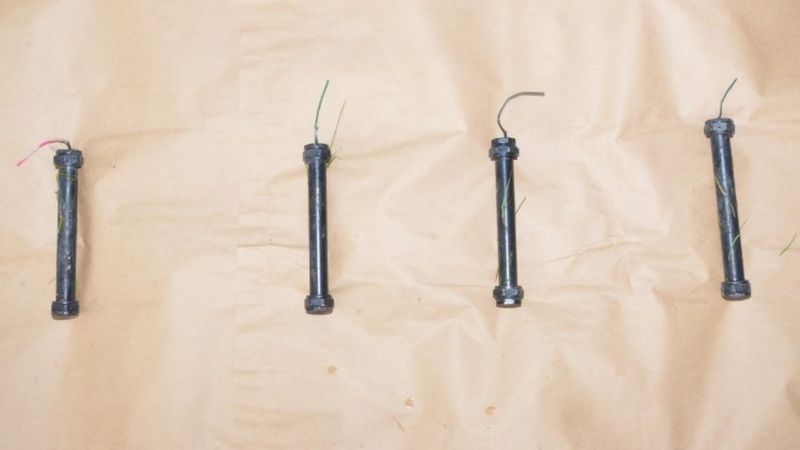 Pipe bombs in Derry City Cemetery 'were to be used on police' - BBC News