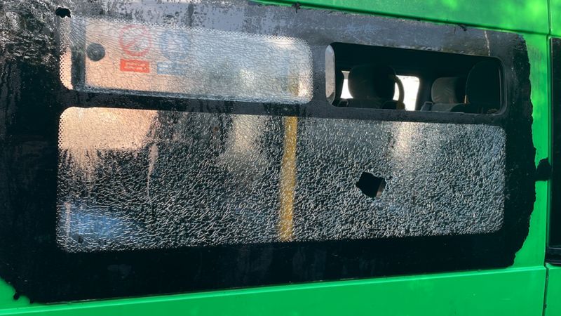 Sebbie Hall: Disabled charity's minibus smashed by vandals - BBC News