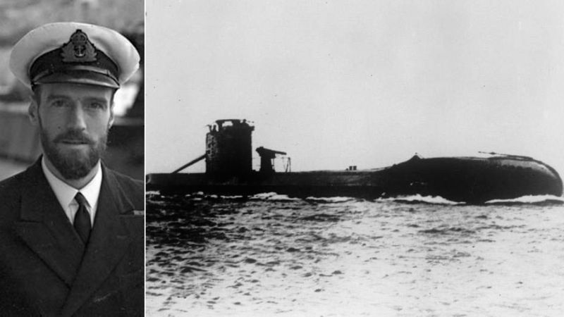 Submarine's 'great leader' honoured in Portpatrick - BBC News