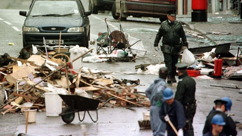 'Like a scene out of a horror movie' - Omagh bomb - BBC News