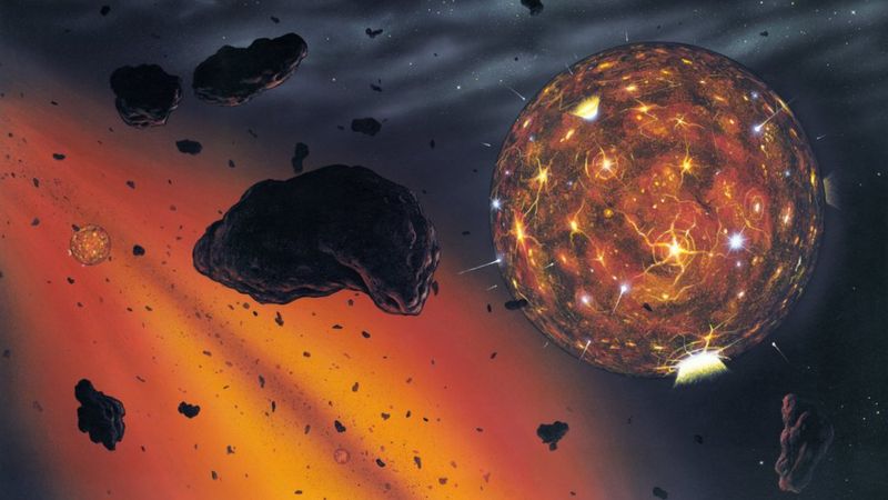 Meteorite diamonds 'came from lost planet' - BBC News