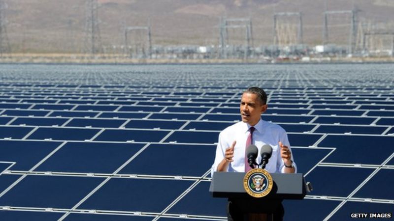 Obama's clean energy plan expected to boost renewables - BBC News