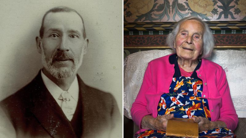 David Parr: Artist's 'awe' at 1880s artisan decorated house - BBC News