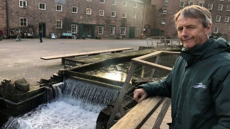 Cromford Mill: UNESCO world heritage site returns to hydro power - BBC News