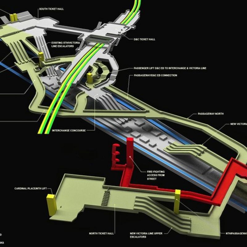 Anatomy of a London Underground station's rush hour - BBC News