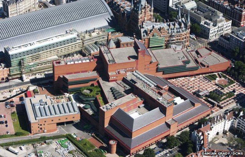 British Library becomes Grade I listed building - BBC News